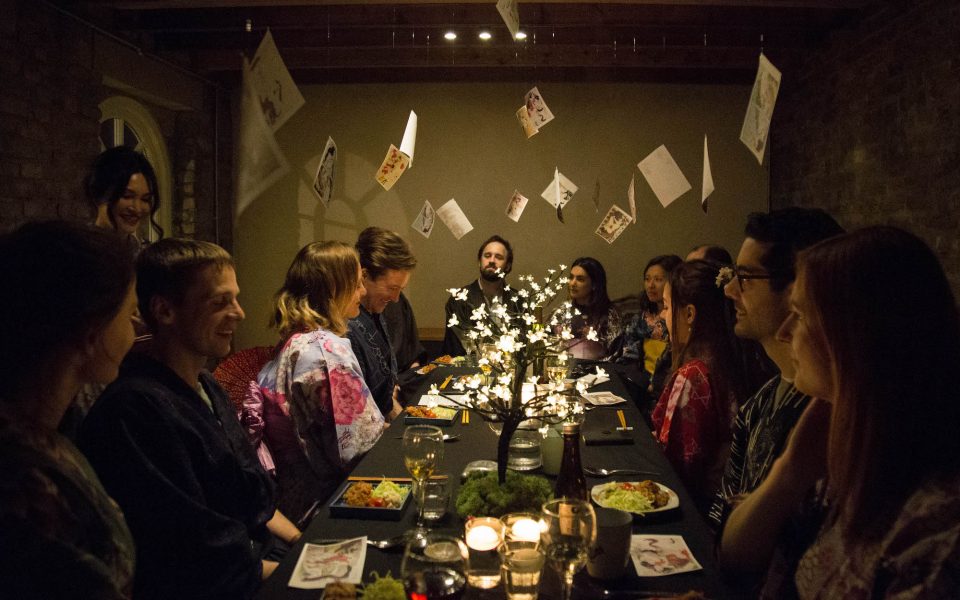 Unique kimono party for kids & hens